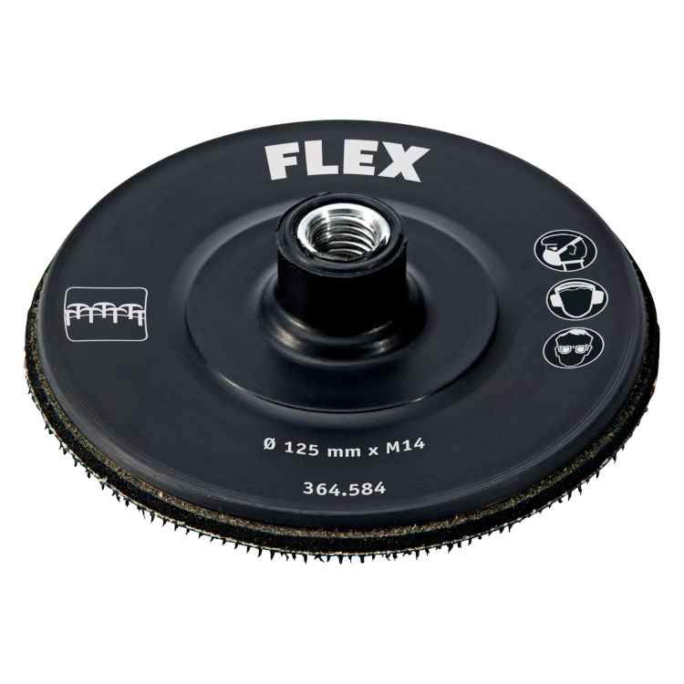 FLEX Schleifteller mit Klettbelag Hook – Schleiftitan.de